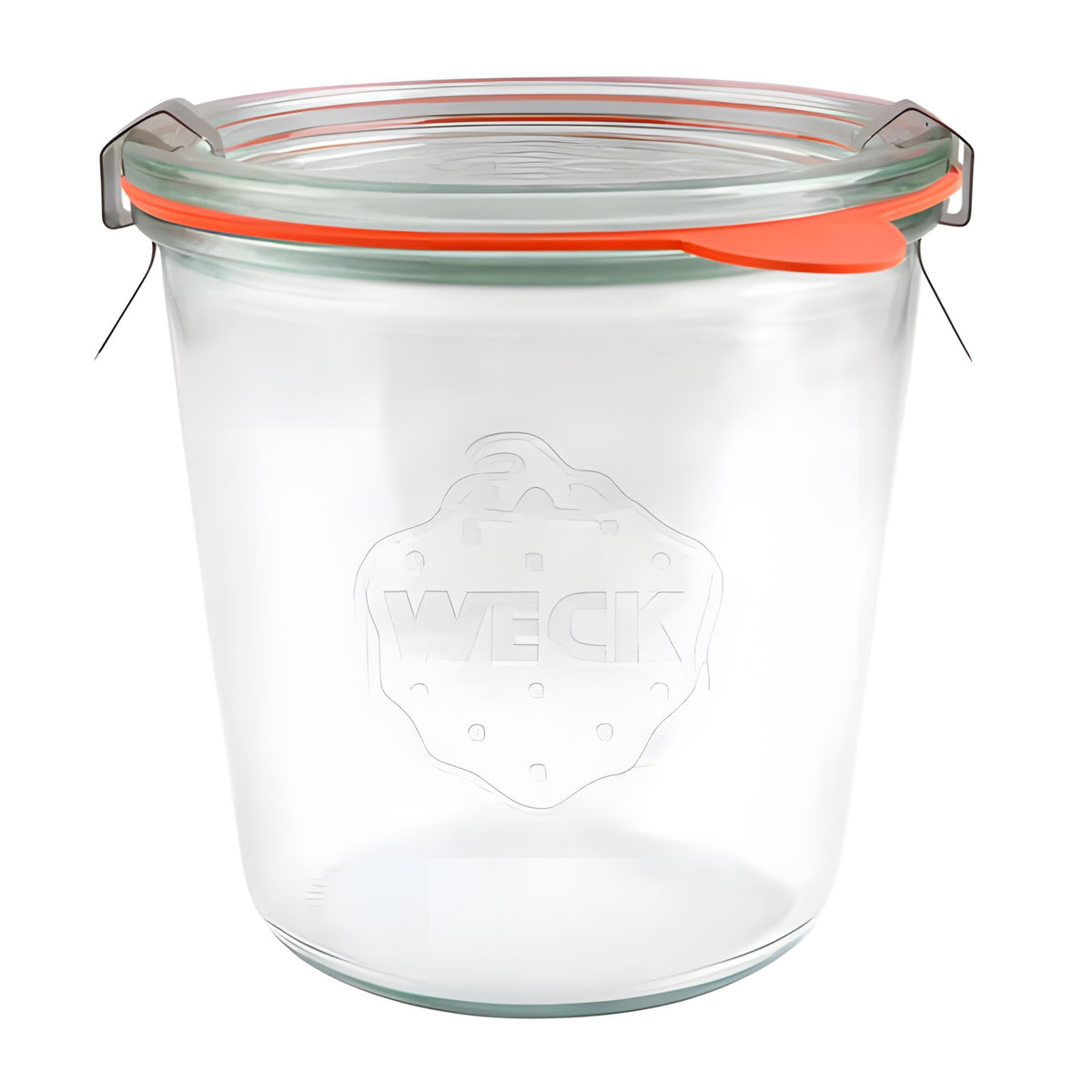 Weck 742 Canning Jar 19.5 oz – Wide Glass for Ferments and Leftovers ...